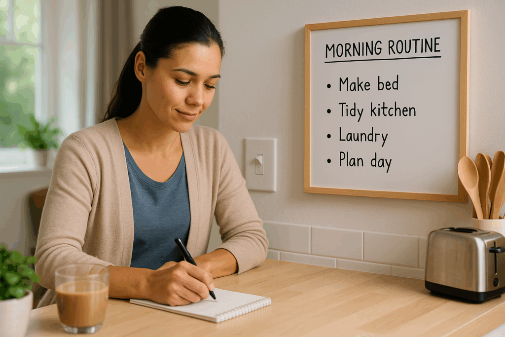 How to Create a Morning Routine That Helps Keep Your Home Organized ...